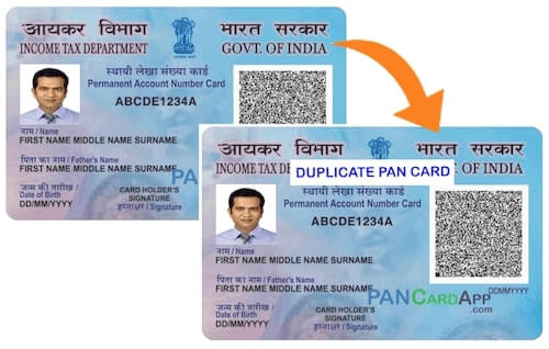 Duplicate Pan Card Form Pdf - Infoupdate.org