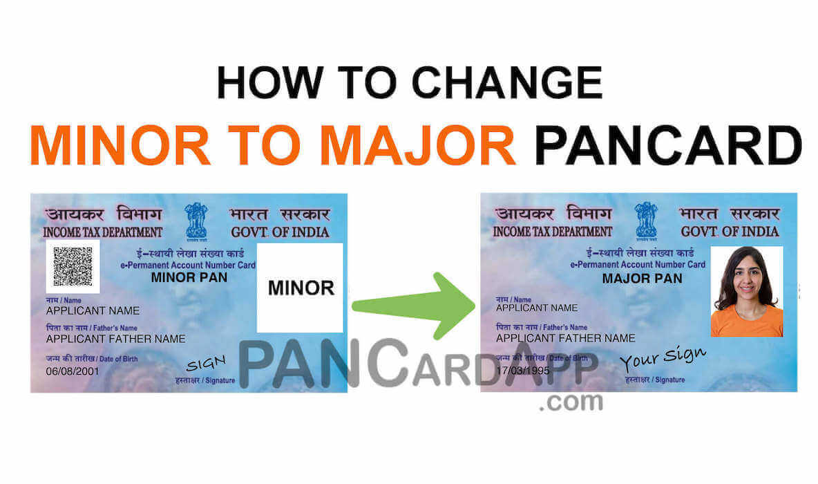 Pan Card Correction Minor To Major at Isabel Spiegel blog